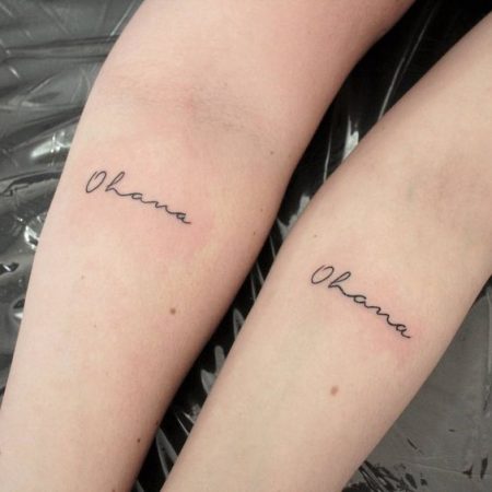 Ohana Tattoo: its meaning and 20+ Cool Ohana Tattoo Ideas