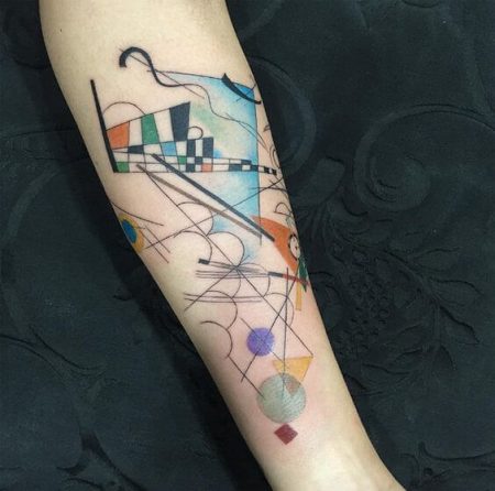 Abstract Tattoos: 50 Beautiful Abstract Design Ideas for Your Inspiration
