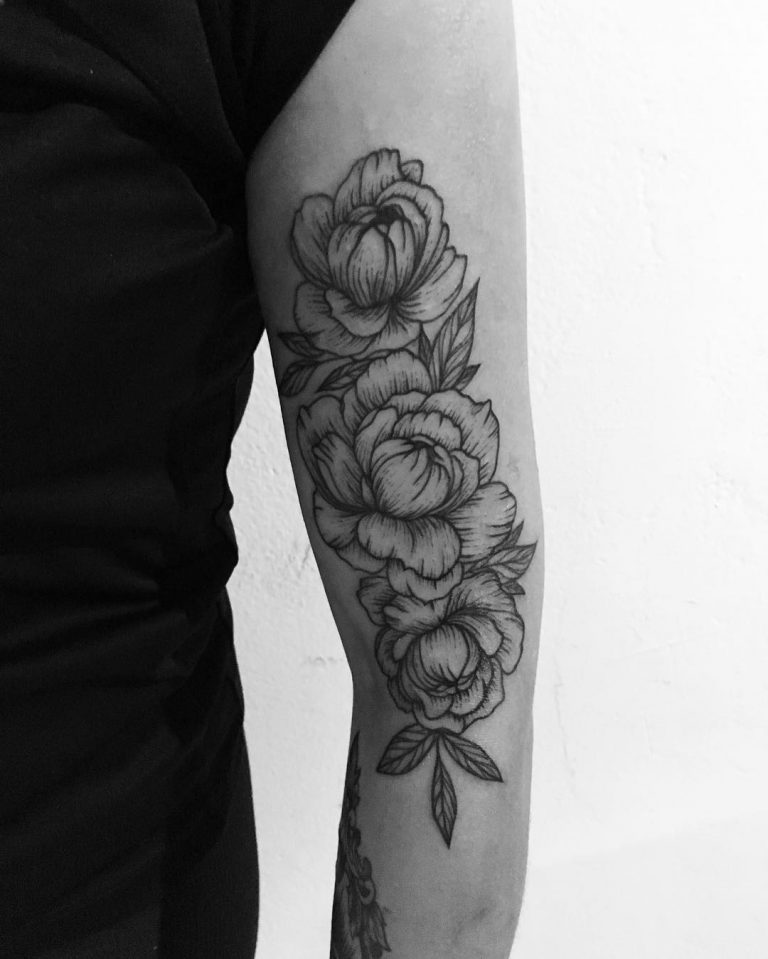 Peony Tattoo: 40 Gorgeous Peonies That Are Even More Beautiful Than Roses