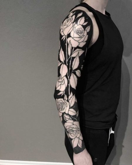 Negative Space Tattoo: Discover 50 Most Amazing Black and White Tattoos