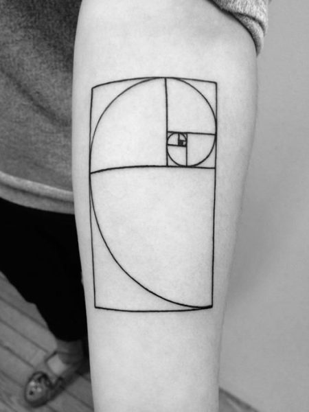 Golden Ratio Tattoo: 30 Ideas Of The Most Mystical Symbol In Our Universe