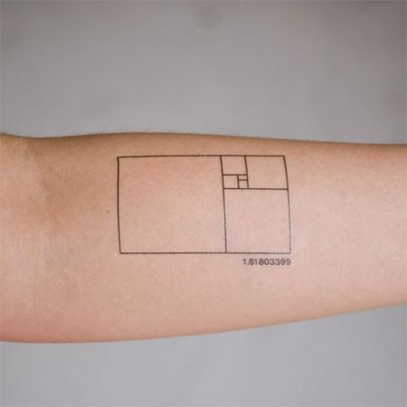 Golden Ratio Tattoo: 30 Ideas Of The Most Mystical Symbol In Our Universe