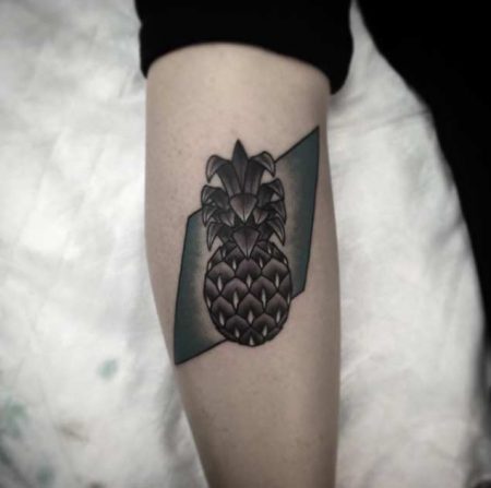 Pineapple Tattoo Ideas For Those Who Love Exotic And Delicious Fruits