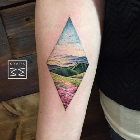 Landscape Tattoos Inspired By Our Wonderful Nature