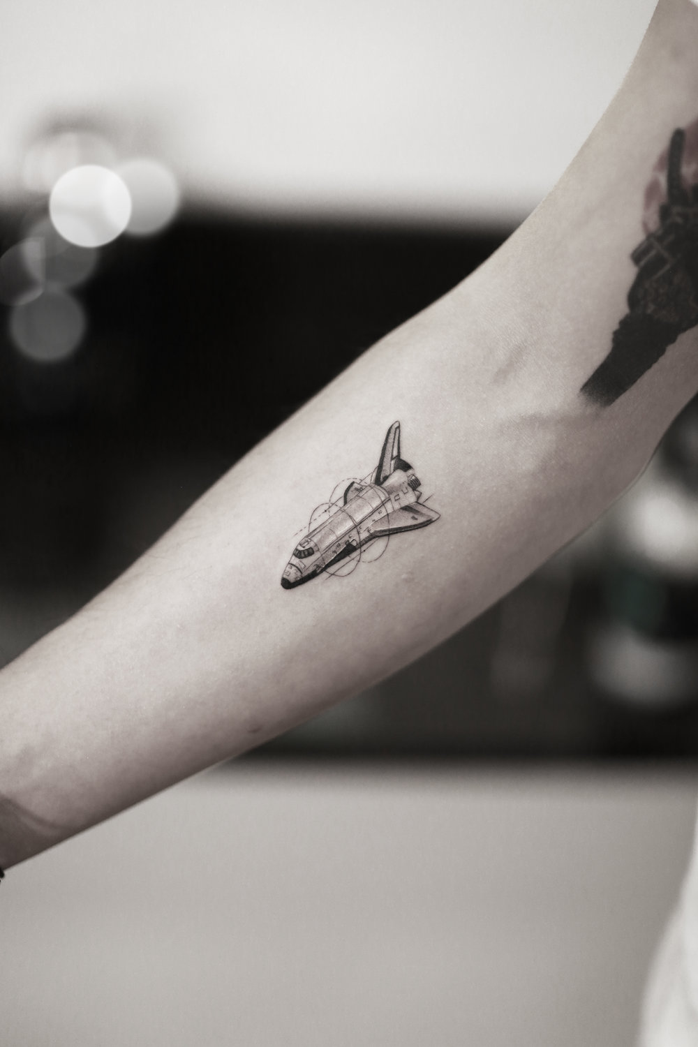 Spaceship Tattoo Ideas For The True Cosmos Lovers And Explorers