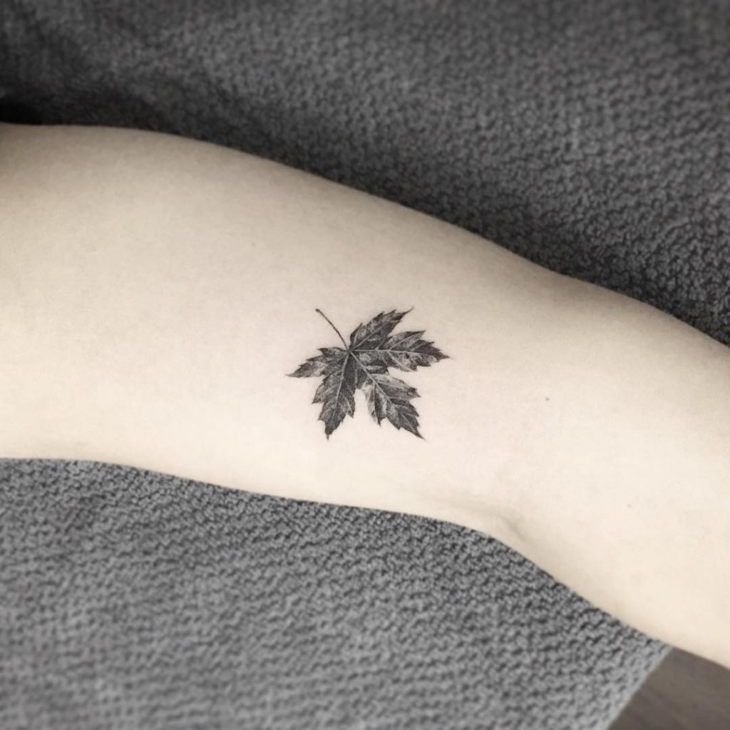Maple Leaf Tattoo Meaning And Ideas For Men And Women 