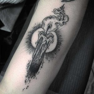 Candle Tattoo Ideas That Will Remind You Of The Eternal Presence 🕯️