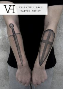 Shield Tattoo Ideas That Will Make You Feel Safer