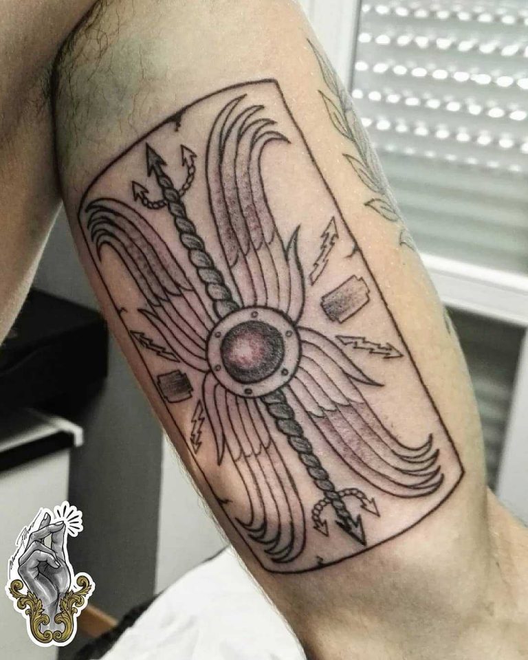 Shield Tattoo Ideas That Will Make You Feel Safer
