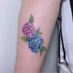 Hydrangea tattoo: 60+ beautiful ideas and their meanings