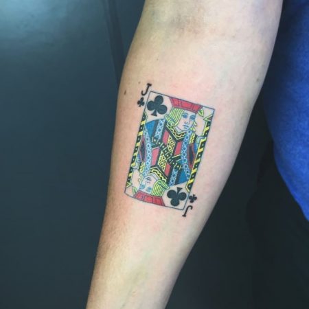 Poker Tattoo Ideas For Players Who Want Some Skin In The Game - Subtle ...
